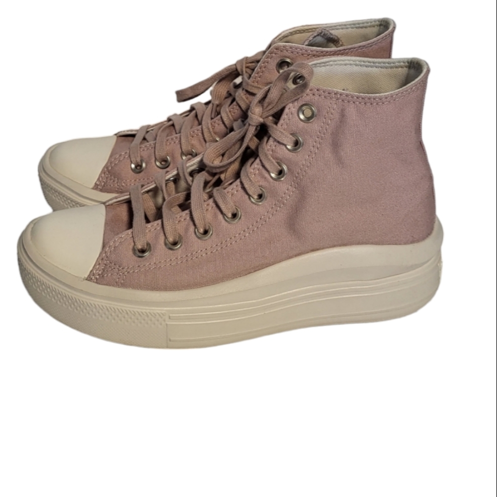 Converse Ctas Move Hi Platform Sneakers Stone Mauve W… - Gem